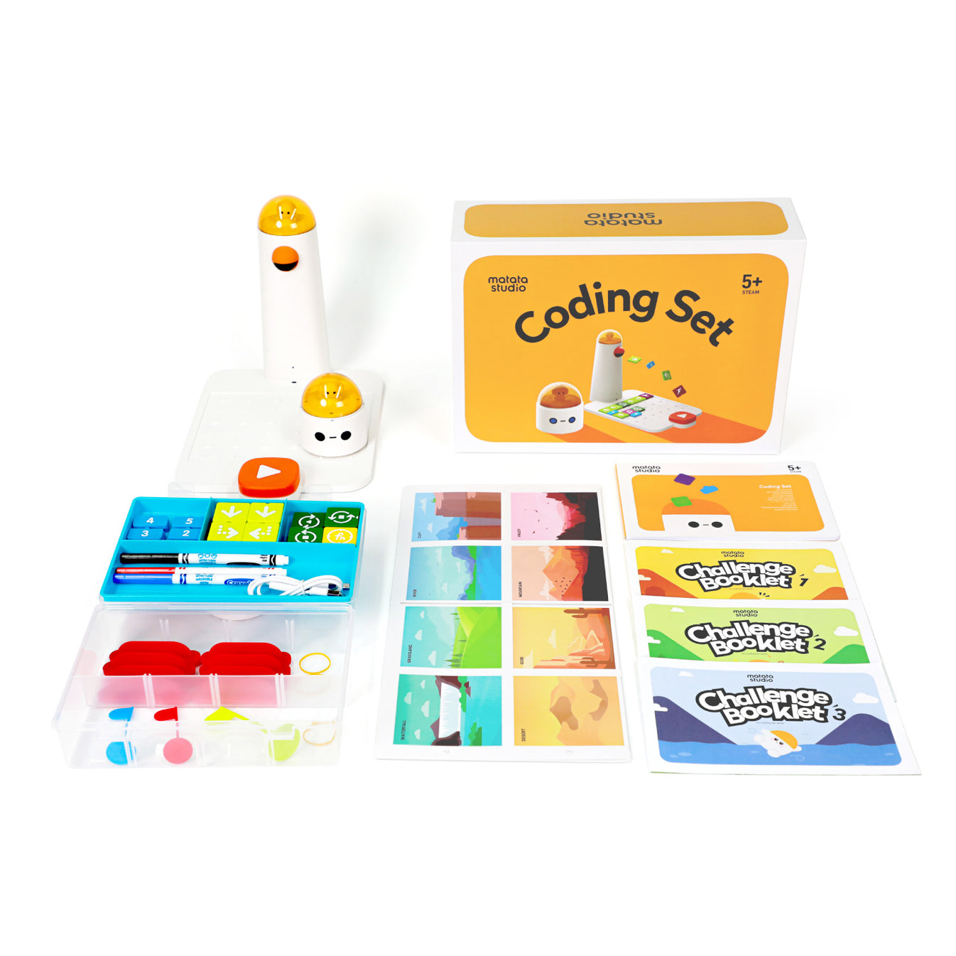 MatataStudio Coding Robot Set STEM Educational for Homeschool & Classroom